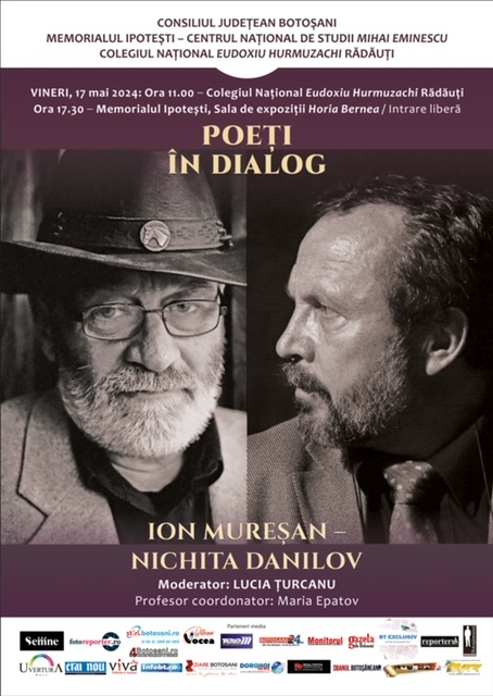 Poeți în dialog la Memorialul Ipotești: ION MUREȘAN – NICHITA DANILOV ...
